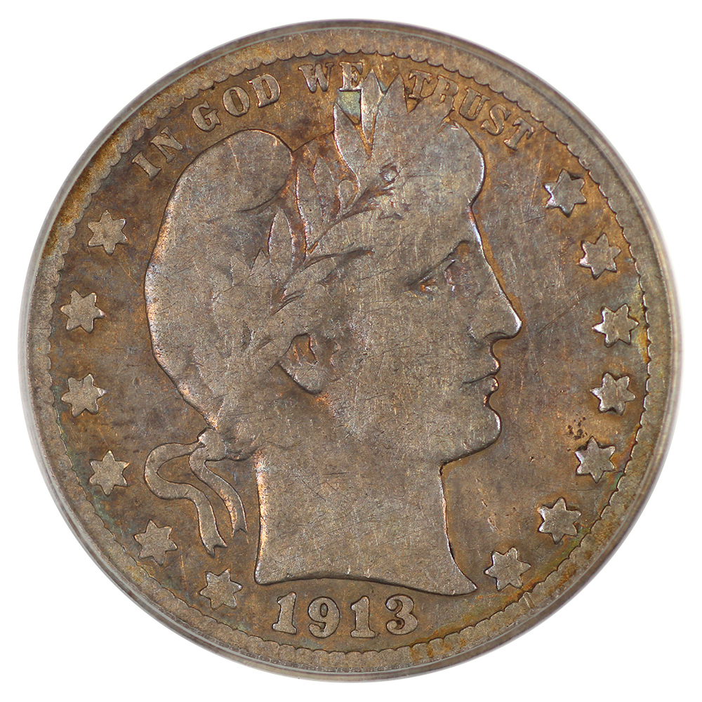 Collectors Corner - 1913-S 25C G6 PCGS - #65013300