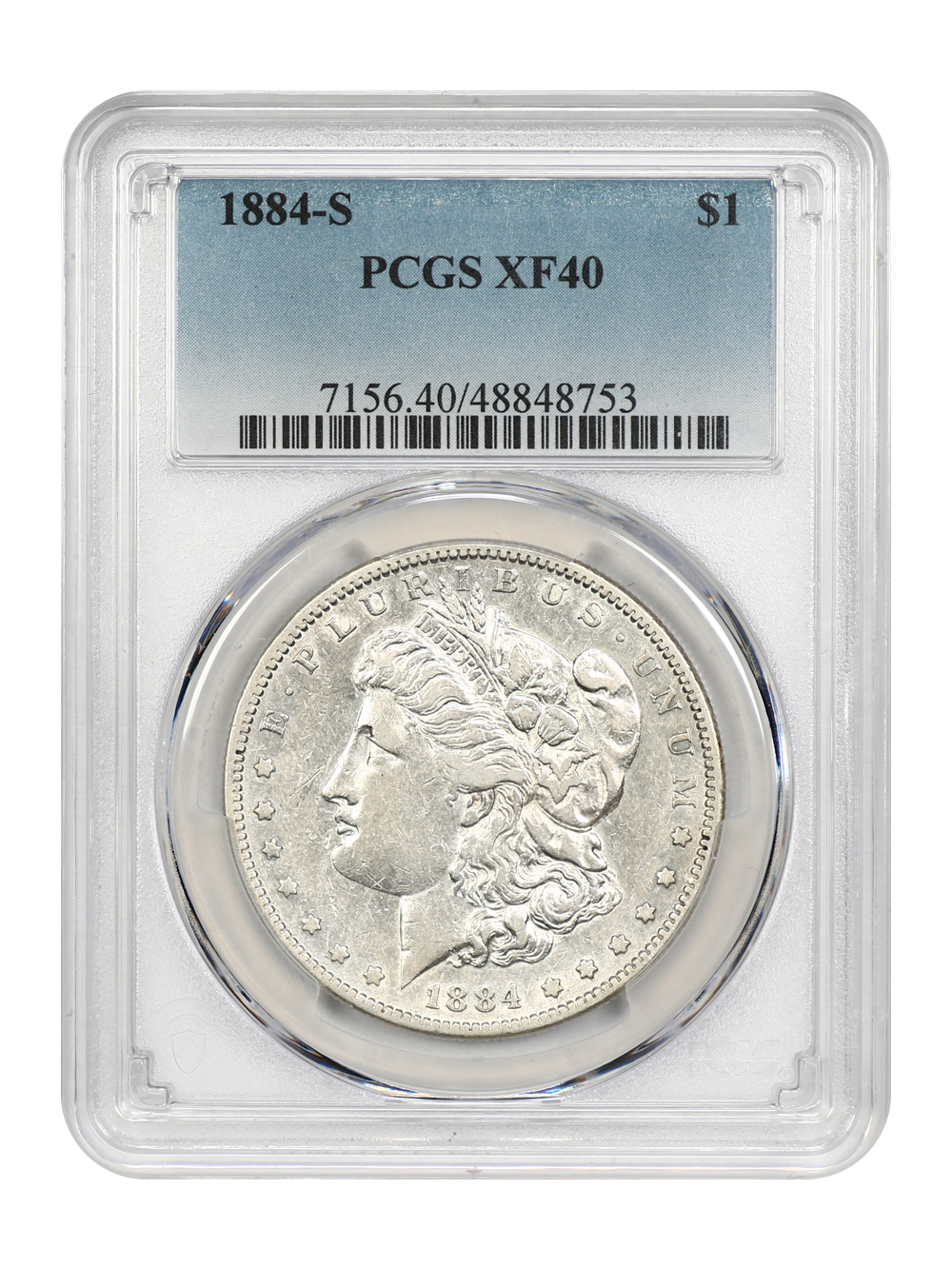 Collectors Corner - 1884-S $1 XF40 PCGS - #65961366