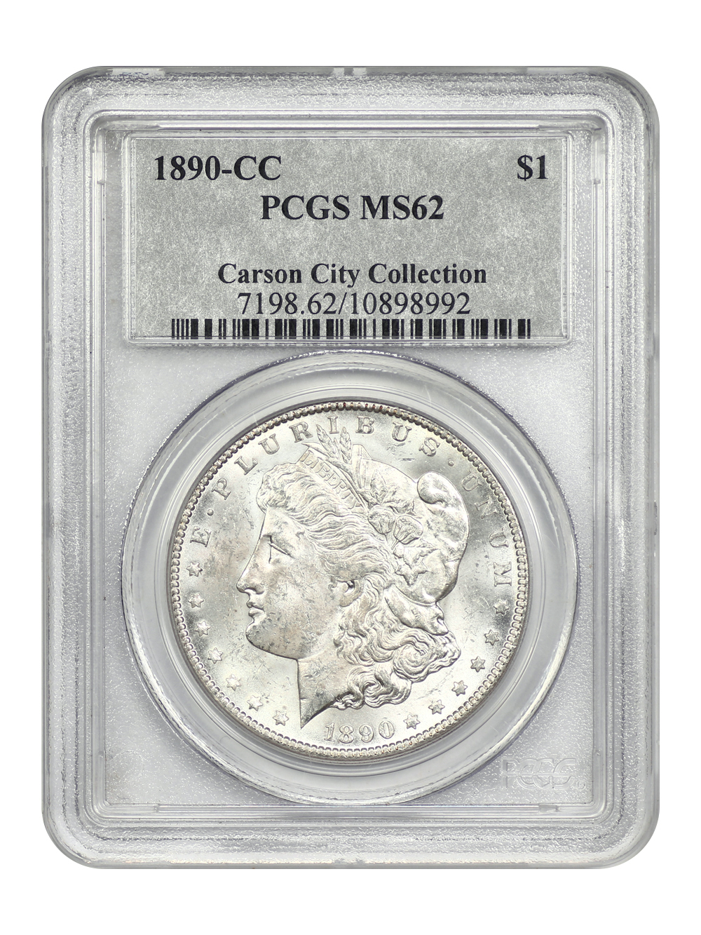 Collectors Corner - 1890-CC $1 MS62 PCGS - #64972619