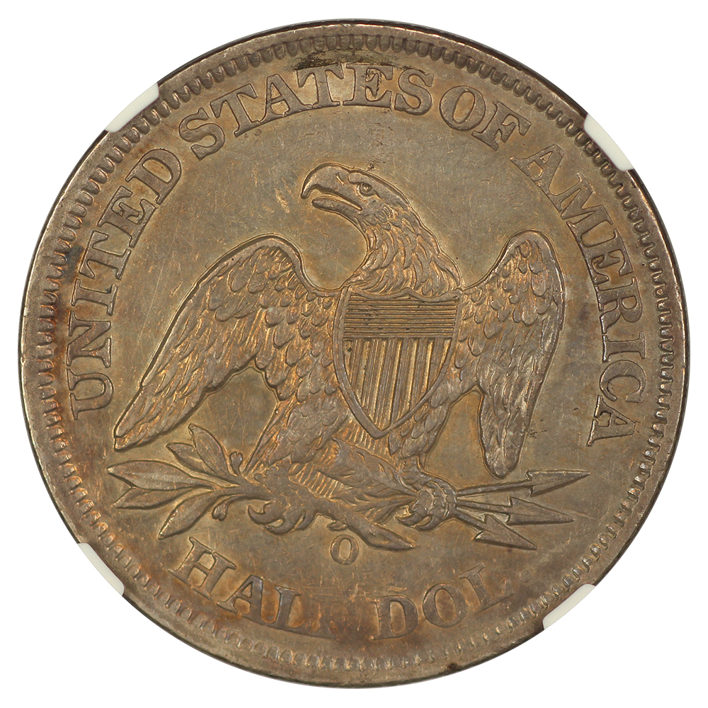 Collectors Corner - 1861-O 50C CSA Obverse AU50 NGC - #65032955