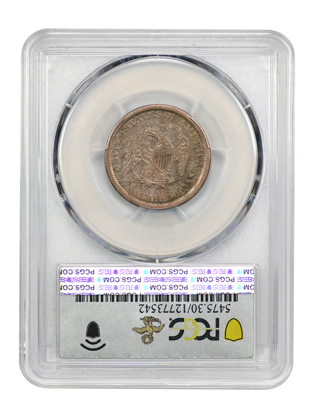 Collectors Corner - 1869-S 25C VF30 PCGS - #69076094