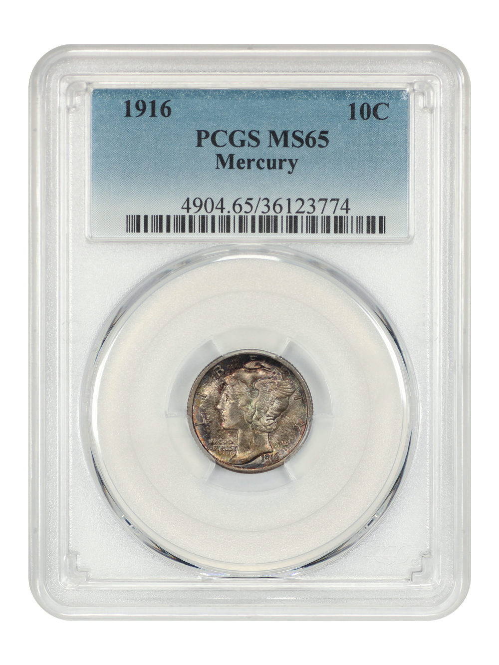 Collectors Corner - 1916 10C Mercury MS65 PCGS - #66349282