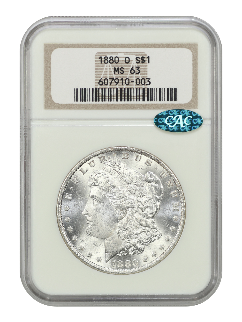 Collectors Corner - 1880-O $1 MS63 NGC - #70638632